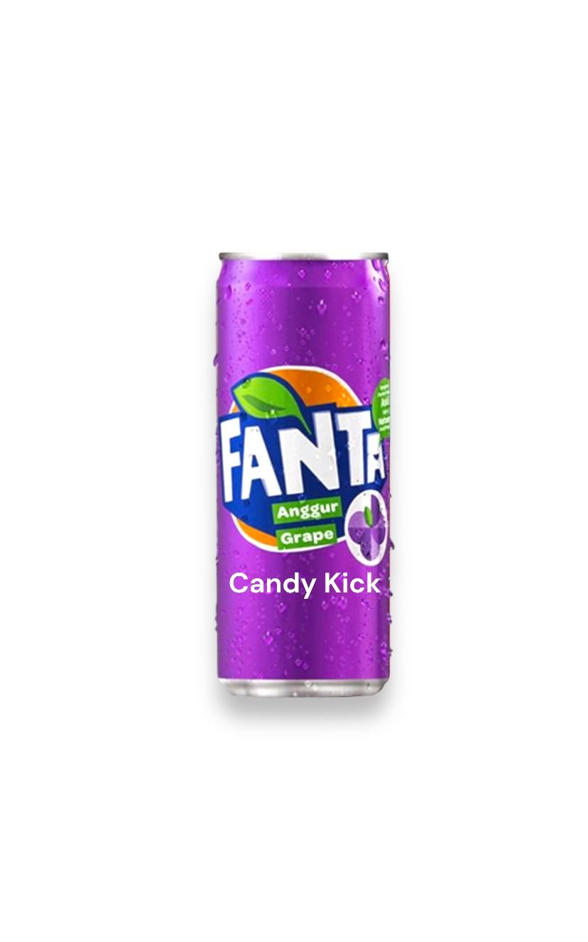 Fanta Grape Blik 320 ml – Candy Kick